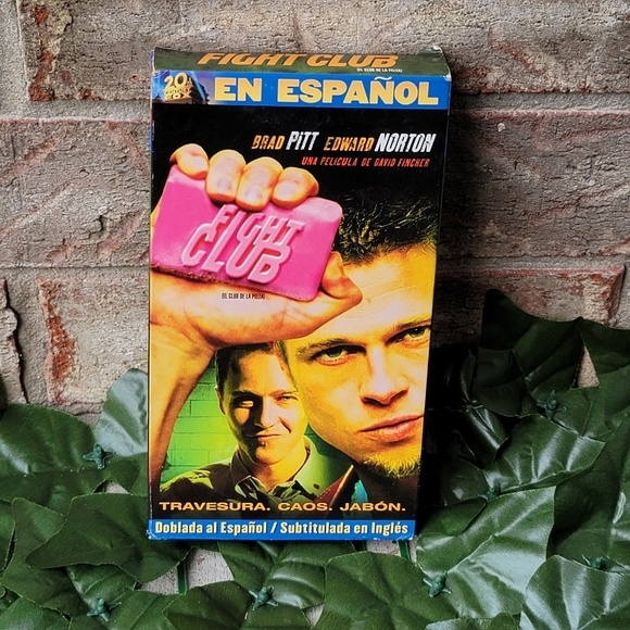 Other | Fight Club Vhs En Espanol | Poshmark